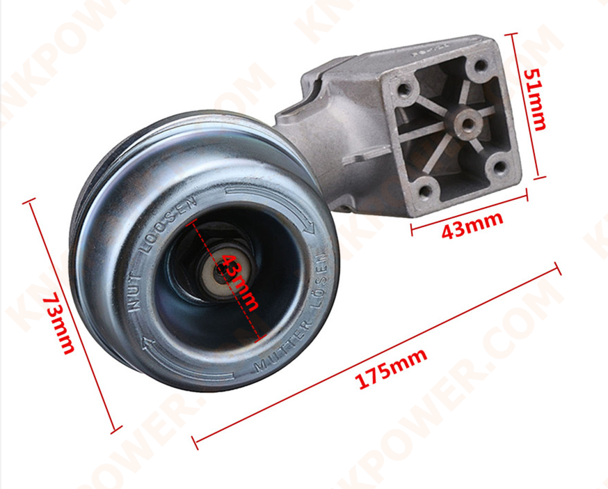 59-50 Gear Case Comp. 4140 641 0300B STIHL FS36 FS38 FS40 FS44 FS55 FS55R FS55C FS72 FS74 FS75 ...