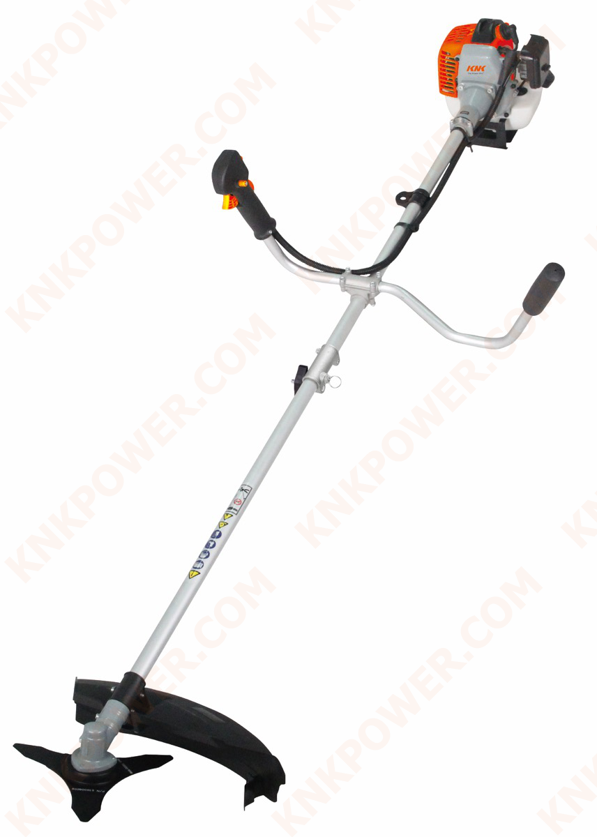 25.4CC GASOLINE BRUSH CUTTER & GRASS TRIMMER 2 SHAFTS WITH BIKE HANDLE – KNKPOWER