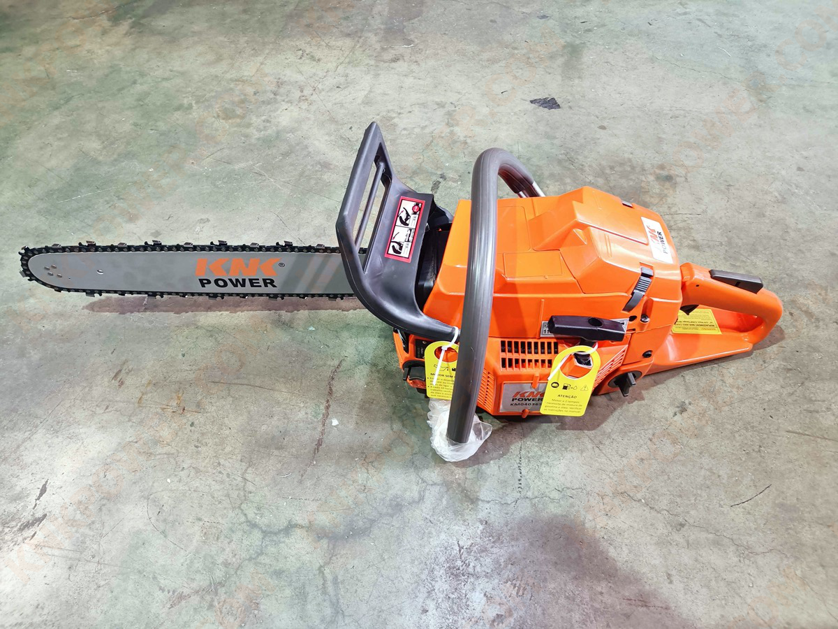 65CC GASOLINE CHAIN SAW ORANGE COLOR CHINA CARBURETOR CHINA CHAIN AND – KNKPOWER