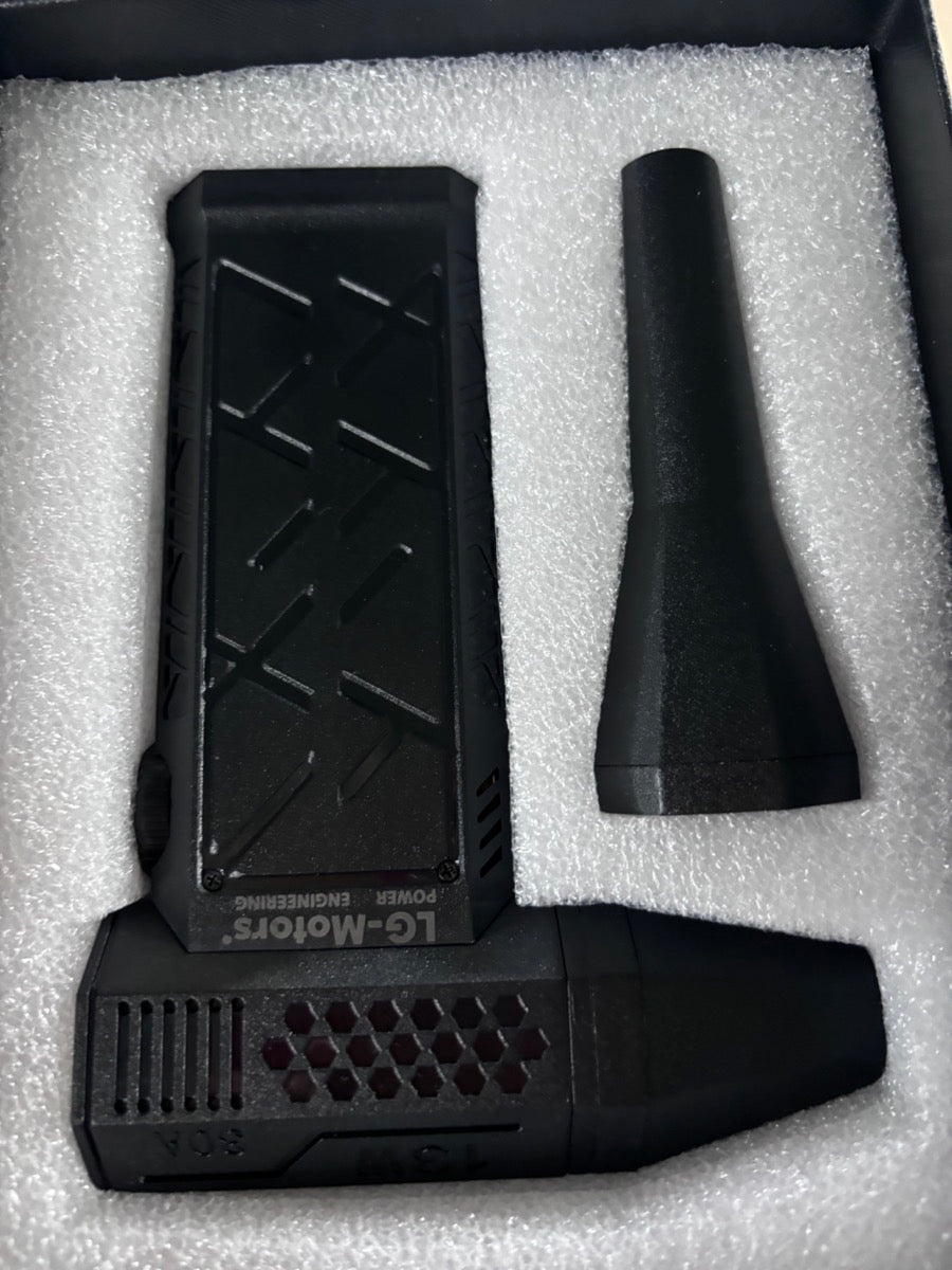 AIR GUN POWER:7.2V 160W BRUSHLESS MOTOR MAX.AIR FLOW:0.15M MIN MAX.AIR ...