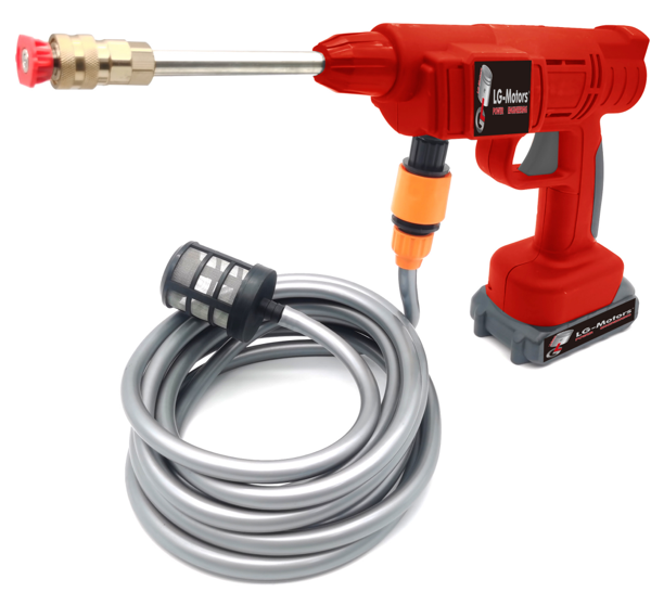 LITHIUM BATTERY HIGH PRESSURE CLEANING GUN VOLTAGE:21V DC POWER:200W B ...